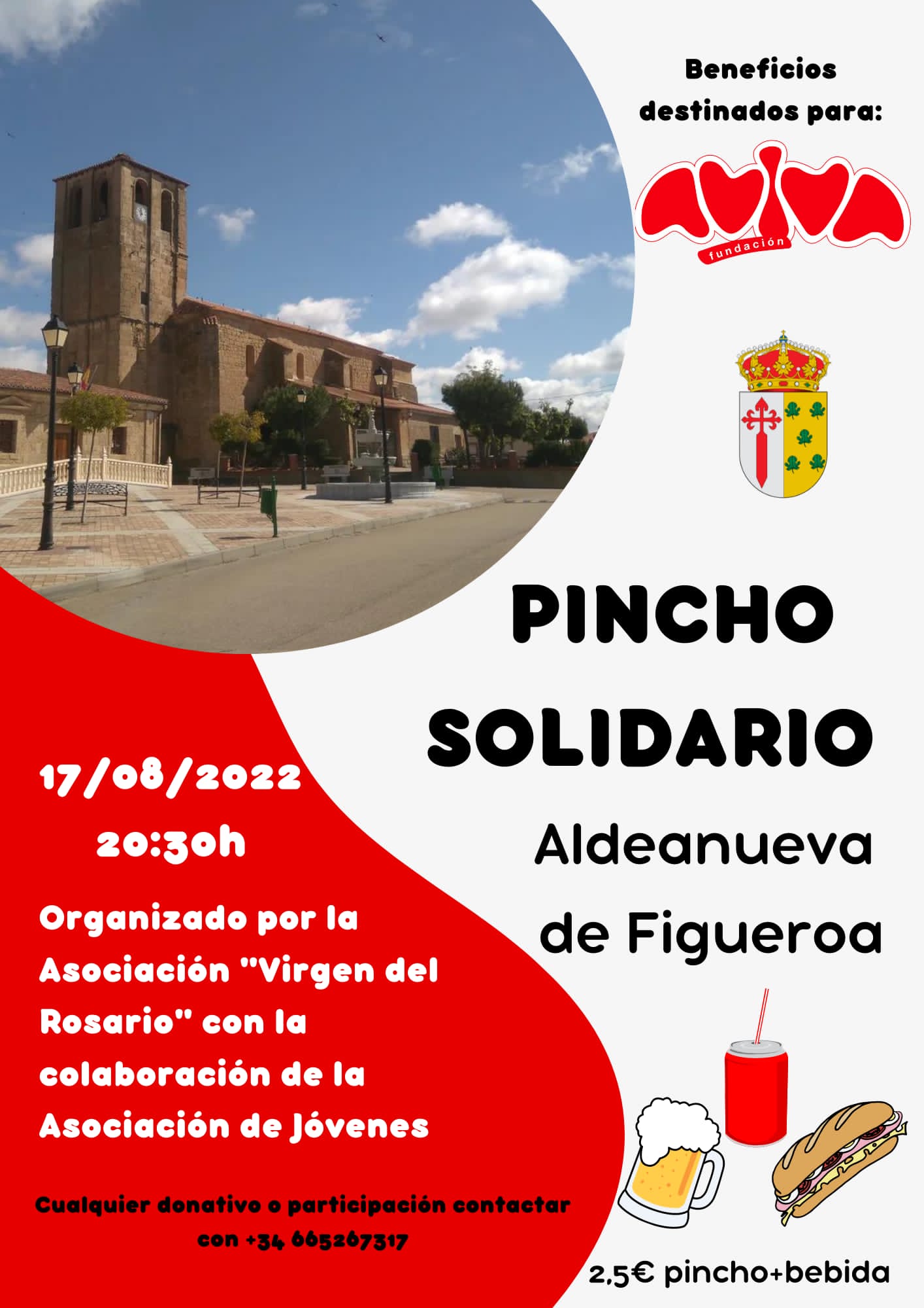PINCHO SOLIDARIO EN ALDEANUEVA DE FIGUEROA - Aviva Salamanca