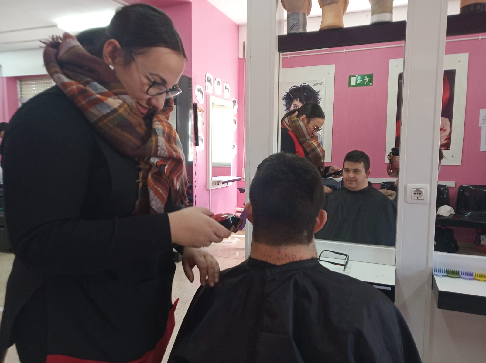 Colaboramos como modelos de peinados con el Centro de Formación ...